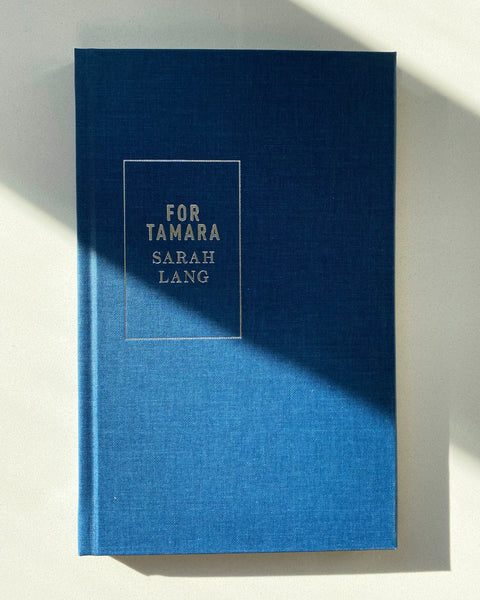 For Tamara special hardcover edition – House of Anansi Press